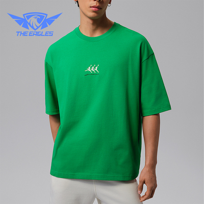 Nike/耐克正品Jordan Flight男士宽松刺绣经典休闲T恤IF3134-310