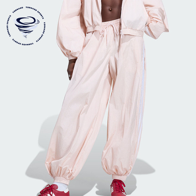 Adidas/阿迪达斯正品三叶草女士梭织经典休闲宽松气球裤KY5053