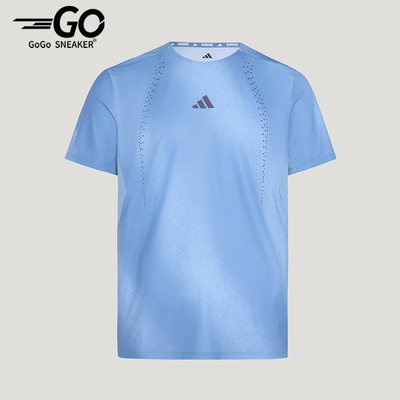 Adidas/阿迪达斯正品夏季款男士亲肤透气经典运动短袖T恤KY5051