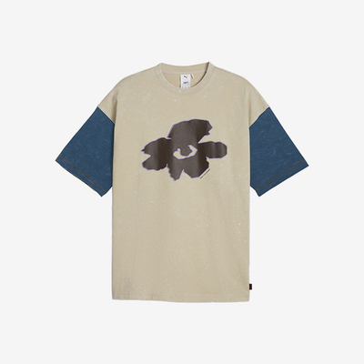 Puma/彪马正品P.A.M. CONTRAST TEE男女圆领短袖T恤624071-90