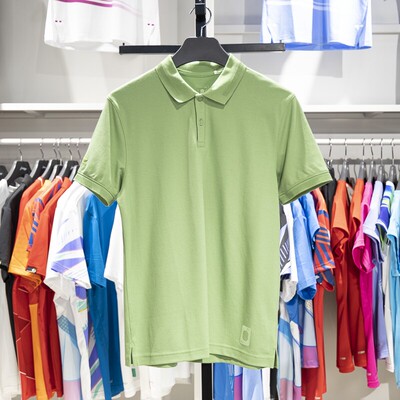 李宁正品中国色系列新款男子凉爽柔软透气短袖POLO衫APLU087-7
