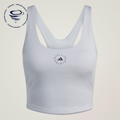 Adidas/阿迪达斯正品YOGA CROPTOP女士短款瑜伽紧身背心JN0548