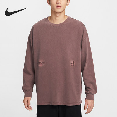 Nike/耐克正品2026春季款男士圆领篮球长袖上衣IH5086-502