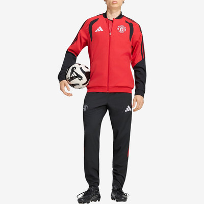 Adidas阿迪达斯正品Tiro男子足球合身系带条纹运动长裤KC4865