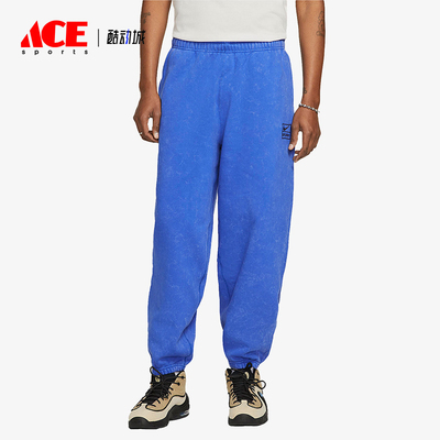 Nike/耐克正品Stussy男士休闲加绒束脚运动耐穿长裤DR4025-480