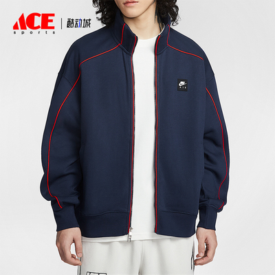 Nike/耐克正品Air男士运动针织加绒拉链复古夹克外套IF1263-451