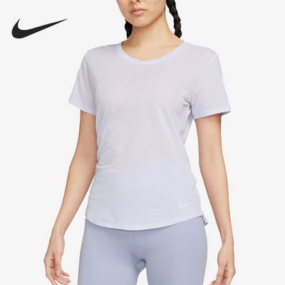 Nike/耐克官方正品当季休闲透气女子运动短袖T恤DX0132-536
