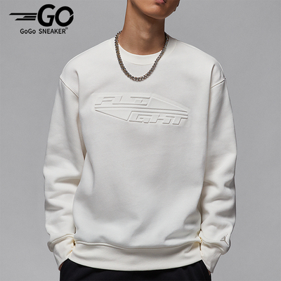 耐克男士运动宽松圆领休闲卫衣