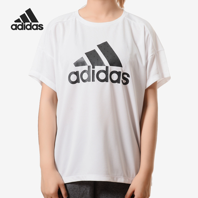 Adidas/阿迪达斯正品 SP BIG S/S TEE女子运动休闲跑步短袖CX4216