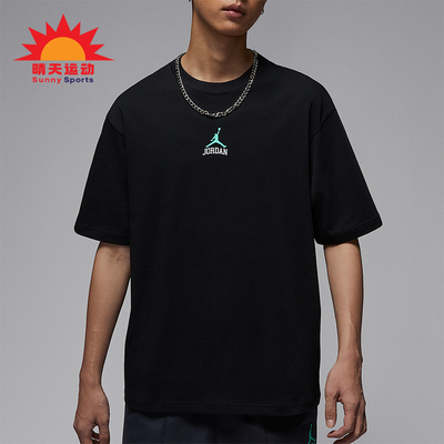 Nike/耐克正品JORDAN男士休闲透气宽松经典图案短袖IM3354-010