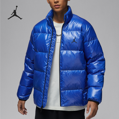 Nike/耐克正品JORDAN男士保暖时尚立领户外羽绒服FV7272-480