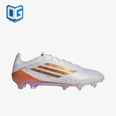 Adidas/阿迪达斯正品XCrazyfast新款白橙色经典轻盈足球鞋KJ1901