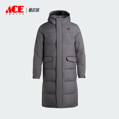 Adidas/阿迪达斯正品V L DOWN PARKA男女连帽保暖羽绒服KF6746