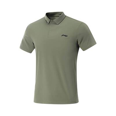 李宁正品夏季新款男子户外休闲运动健身翻领短袖POLO衫APLV041