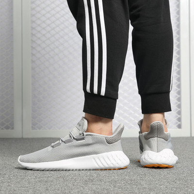 Adidas/阿迪达斯男女TUBULAR DUSK 三叶草休闲运动鞋 B37753