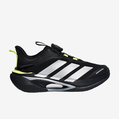 Adidas阿迪达斯正品闪电镖儿童防滑耐磨回弹低帮跑步鞋LA3873