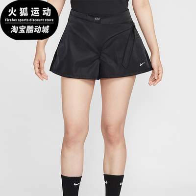 Nike/耐克正品Serena Williams女士运动高腰梭织短裤HM4957-010
