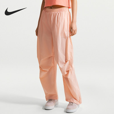 Nike/耐克官方正品Sportswear女士防晒拒水中腰长裤IO3377-800