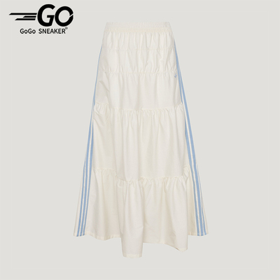 Adidas/阿迪达斯正品三叶草女士褶皱潮流时尚休闲半身裙KY5729