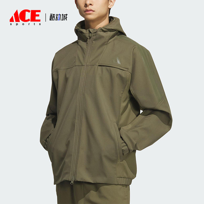 Adidas/阿迪达斯正品SL WARM JKT男士休闲连帽运动户外外套KA1305