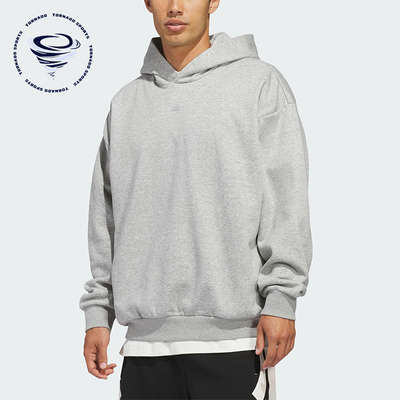 Adidas/阿迪达斯正品FL HOODY男女休闲连帽套头针织卫衣JZ9532