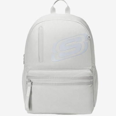 Skechers斯凯奇正品男女拉链插袋网袋双肩背包L326K088-00MV