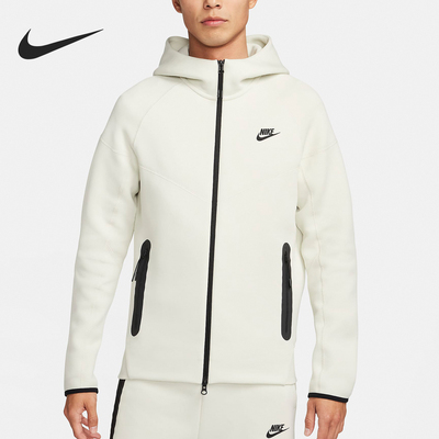 Nike/耐克正品新款男士开襟针织连帽休闲防风外套FB7922-020