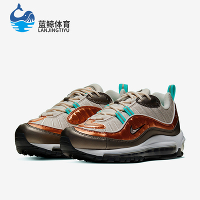 Nike/耐克正品AirMax98新款男女气垫鞋经典休闲跑步鞋BV6536-002