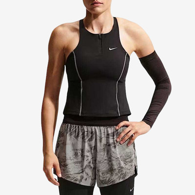 Nike耐克正品Dri-Fit女亲肤柔软含胸垫运动运动背心IM7643-010