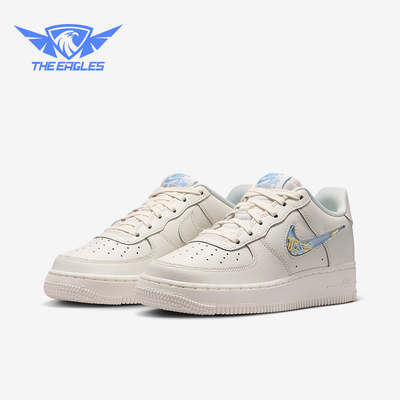 Nike/耐克正品Air Force 1 GS女子大童休闲运动板鞋IM6697-141