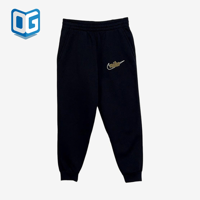 Nike/耐克正品新款儿童黑色校园松紧腰经典针织长裤IF2457-010