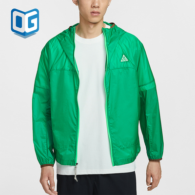 Nike/耐克正品2025男士防风运动休闲轻盈拒水连帽外套DB0979-324