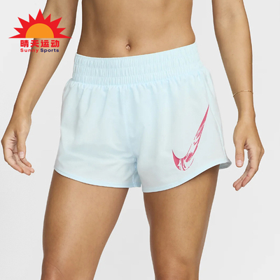Nike/耐克正品夏季女士休闲经典时尚训练运动松紧短裤FV6365-474