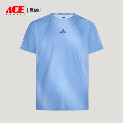 Adidas/阿迪达斯正品夏季款男士亲肤透气经典运动短袖T恤KY5051