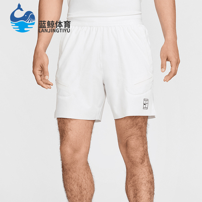 Nike/耐克正品Dri-FIT 男士运动网球简约经典训练短裤FZ6914-100