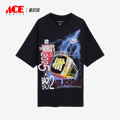 Nike/耐克正品Jordan男士经典时尚休闲短袖运动T恤IB6589-010