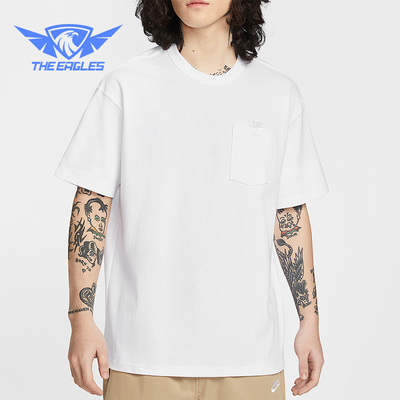 Nike/耐克正品夏季男士简约柔软轻盈休闲经典短袖T恤IH1124-100