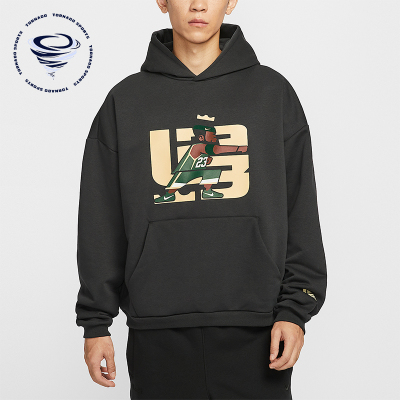 Nike/耐克正品2025冬季款男士连帽经典套头印花卫衣IH8820-045