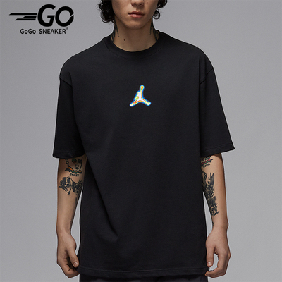 Nike/耐克正品JORDAN男士针织休闲宽松透气经典短袖IF0620-010