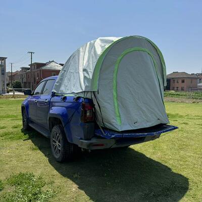 户外尾帐篷皮卡车旅游野外车顶temt钓鱼迷车彩营帐篷露34-人BOR折