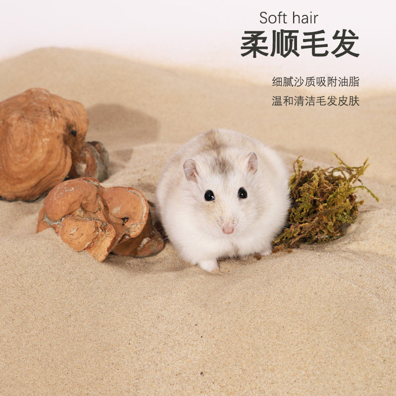 极速仓鼠尿砂专用浴沙木屑冬天金丝E熊尿沙洗澡浴室盆垫料仓鼠用