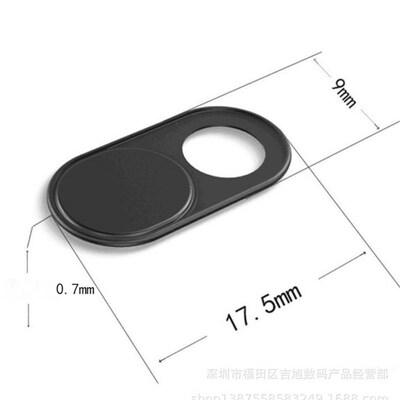 极速1-10dPCS WebCam ver Shutter Magnet Slider Plastic Univer