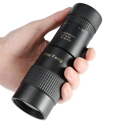 极速Maifeng 8-40x40 Monocular Telescope CompacQt Retractable