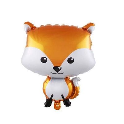 极速Cute Animal Ballosons Raccoon Fox Helium Ballon Happy