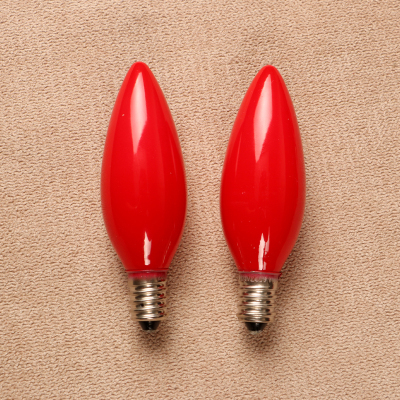 新品佛具 神f台灯泡 招财 光身 旺财电烛 波灯配件 E12 E14 电烛