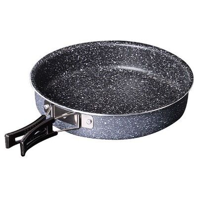 极速Nonstick Camping Frying Pan - Picnic HeOavy Duty Durable