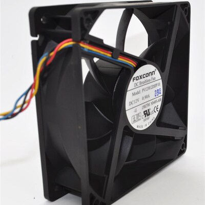 新品FOXCONN 12CM 12V 0.90A PV123812DSPF 01 1203U8 4线 PMW控