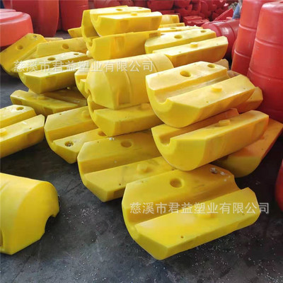 保护水域清洁管道拦污浮筒 400*600内径110疏浚管道清淤浮筒