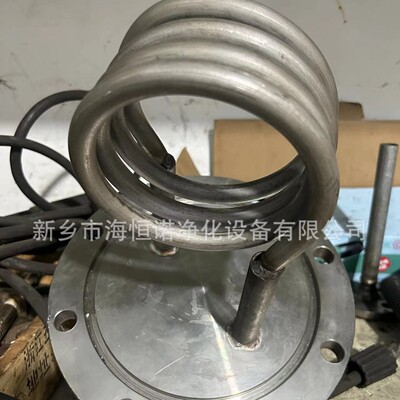 TS02单盘管321不锈钢高温冷却器