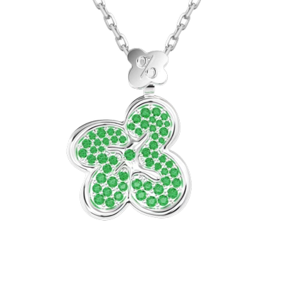 萧敬腾联名款幸运四叶草吊坠